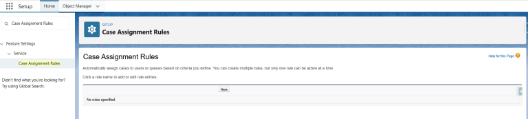 How to Create Case Assignment Rules in Salesforce - Irfan Khatri