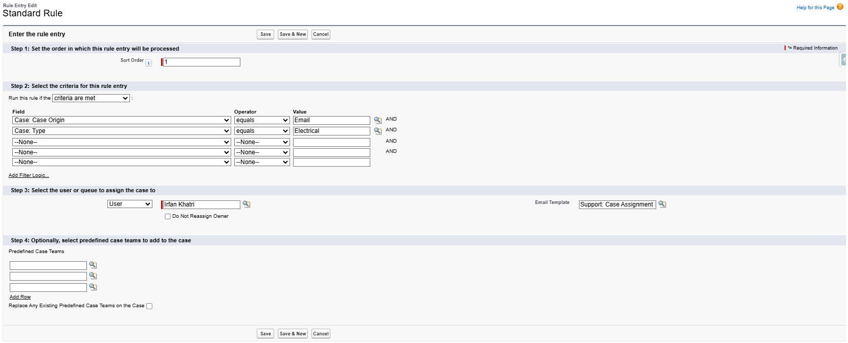 How to Create Case Assignment Rules in Salesforce - Irfan Khatri