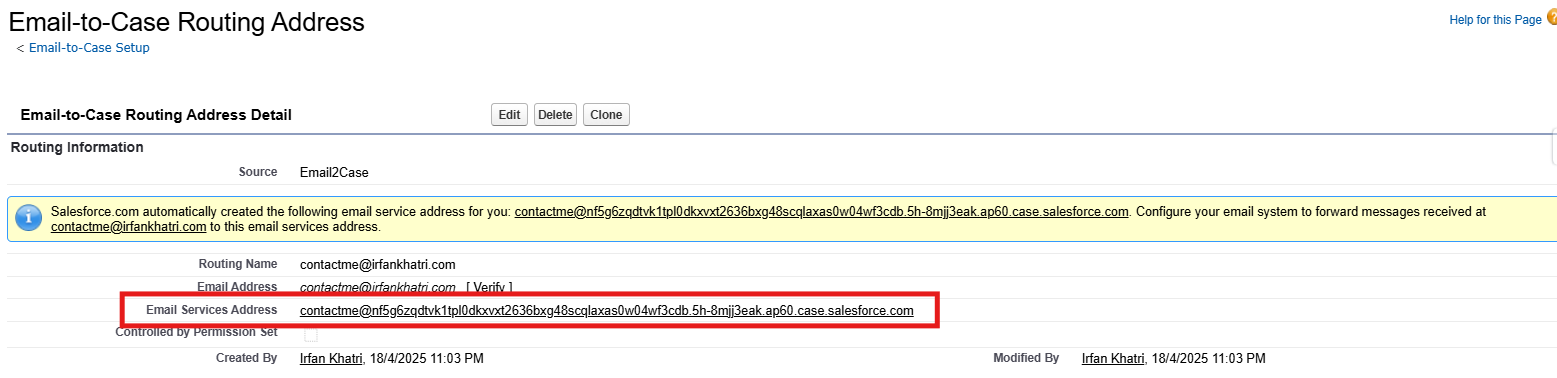 How to Set Up Email-to-Case in Salesforce - Irfan Khatri